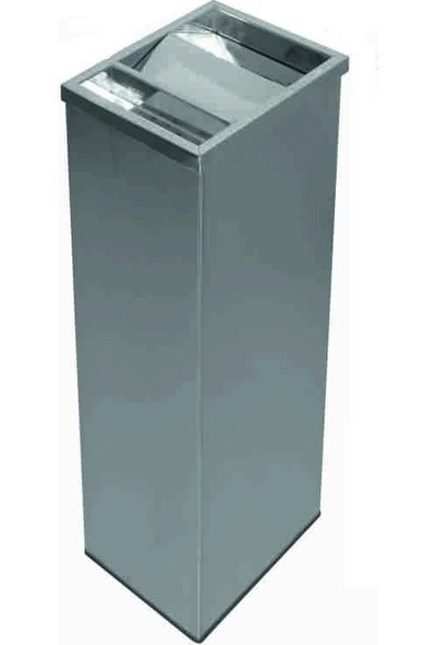 Arı Metal 1381 45 Lt Dikdörtgen Çatı Kapaklı Küllüklü Çöp Kovası Paslanmaz Orta Boy 430 Kalite Arı Metal 1381 45 Lt Dikdörtgen Çatı Kapaklı Küllüklü Çöp Kovası Paslanmaz Orta Boy 430 Kalite