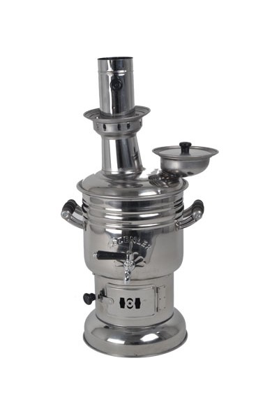 Sözenler 4,5 Litre Krom Sabit Odunlu Semaver Sözenler 4,5 Litre Krom Sabit Odunlu Semaver
