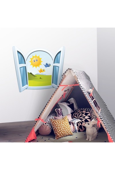 DekorLoft Çocuk Pencere Sticker PNC-800