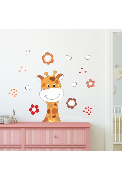 DekorLoft Zürafa Çocuk Odası Sticker CS-576 DekorLoft Zürafa Çocuk Odası Sticker CS-576