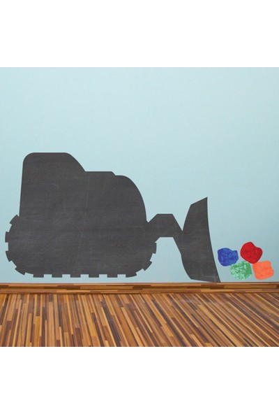 DekorLoft Bulldozer Yazılabilir Sticker YZB-1091 DekorLoft Bulldozer Yazılabilir Sticker YZB-1091