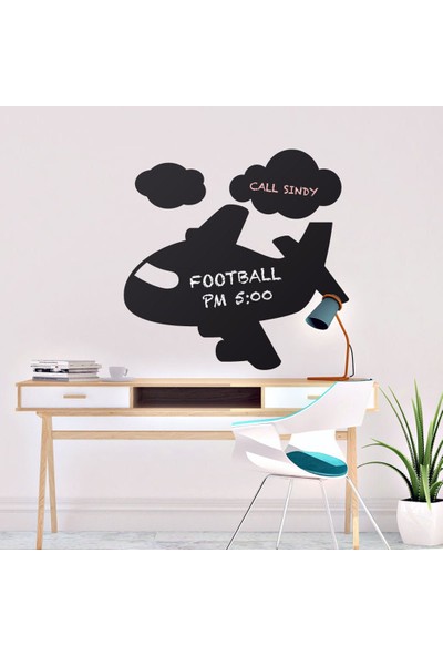 DekorLoft Uçak Yazılabilir Sticker YZB-1100 DekorLoft Uçak Yazılabilir Sticker YZB-1100