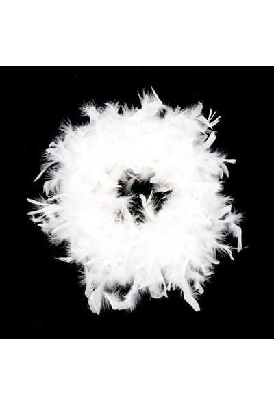 Brode Otriş 2 Metre Boa Kalın Otriş Deve Kuşu Tüyü Beyaz En : 10 cm Brode Otriş 2 Metre Boa Kalın Otriş Deve Kuşu Tüyü Beyaz En : 10 cm