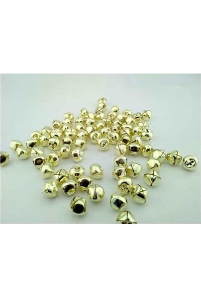Elite Zil 50 Adet Kulplu Çıngırak Çan Zil Altın 2 cm Elite Zil 50 Adet Kulplu Çıngırak Çan Zil Altın 2 cm