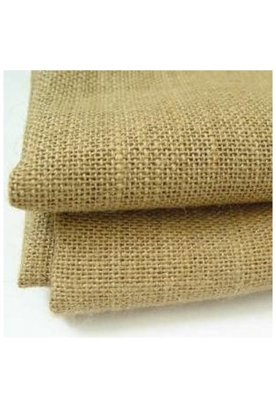 Elite Hasır Çuval Kanaviçe Natural Jüt Kumaşı En 1 Metre - Boy 1,5 Metre