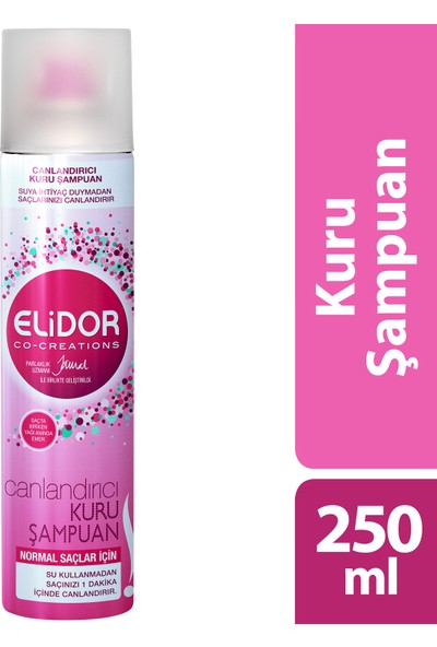 Elidor Normal Saçlar İçin Kuru Şampuan 250 ml Elidor Normal Saçlar İçin Kuru Şampuan 250 ml