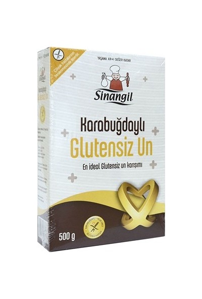 Sinangil Karabuğdaylı Glutensiz Un 500 Gr Sinangil Karabuğdaylı Glutensiz Un 500 Gr