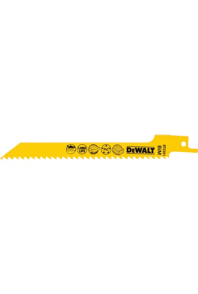 Dewalt Dt2351 Ahşap Kesim Tilki Kuyruğu Testere Bıçağı Ahşap,Plastik 5Ad. Dewalt Dt2351 Ahşap Kesim Tilki Kuyruğu Testere Bıçağı Ahşap,Plastik 5Ad.