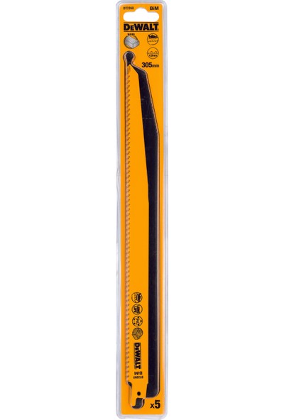 Dewalt Dt2350 Ahşap Kesim Tilki Kuyruğu Testere Bıçağı Ahşap,Plastik 5Ad. Dewalt Dt2350 Ahşap Kesim Tilki Kuyruğu Testere Bıçağı Ahşap,Plastik 5Ad.