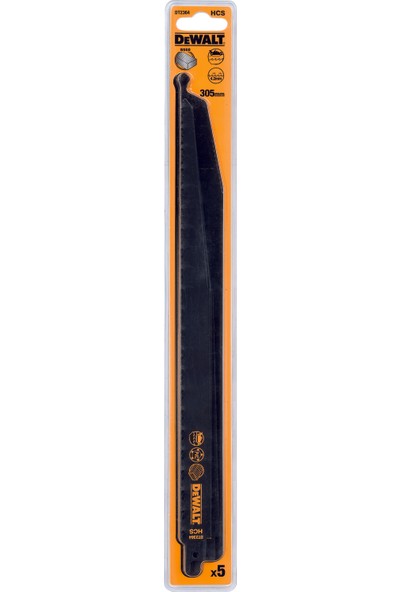 Dewalt Dt2364 Ahşap Kesim Tilki Kuyruğu Testere Bıçağı Ahşap,Plastik 5Ad. Dewalt Dt2364 Ahşap Kesim Tilki Kuyruğu Testere Bıçağı Ahşap,Plastik 5Ad.
