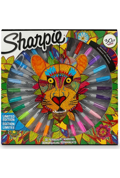 Sharpie Fine Permanent Markör 30'lu Kutu Sharpie Fine Permanent Markör 30'lu Kutu
