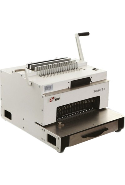 Lamiess Super 4:1 Çok Fonksiyonel Elektrikli Ciltleme Mak.