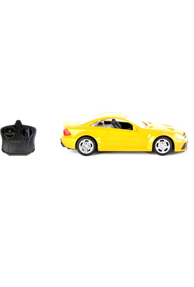 Black Horse G2035-1 1/18 Ölçek Uzaktan Kumandalı Şarjlı Araba - Sarı