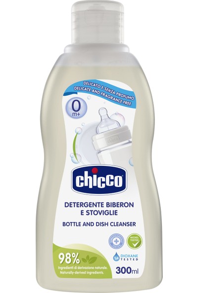 Chicco Biberon Emzik Ve Beslenme Gereçleri Temizleyici 300 ml Chicco Biberon Emzik Ve Beslenme Gereçleri Temizleyici 300 ml