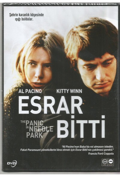 Esrar Bitti (The Panic İn Needle Park) Dvd Esrar Bitti (The Panic İn Needle Park) Dvd
