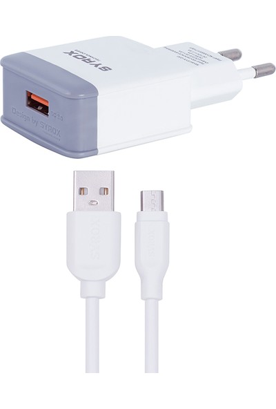 Syrox 3.0 Amper Şarj Aleti Syrox 3.0 Amper Şarj Aleti