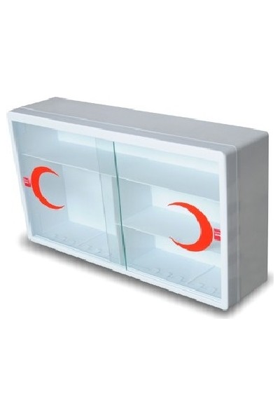 İpekel Ecza Dolabı Camlı Lüx Beyaz İpekel Ecza Dolabı Camlı Lüx Beyaz