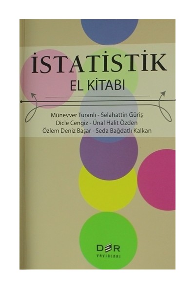 İstatistik El Kitabı İstatistik El Kitabı