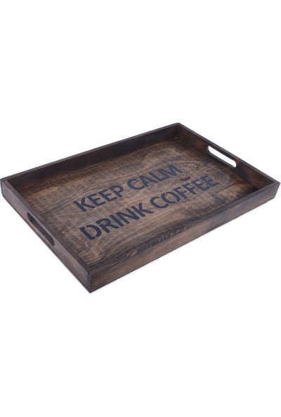 Utyawood Vintage Coffee Ahşap Tepsi Utyawood Vintage Coffee Ahşap Tepsi