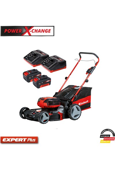 Einhell PXC Akülü Çim Biçme Makinası GE-CM 36/47 HW Li (2x4.0 Ah)