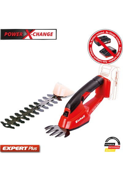 Einhell GE-CG 18 Li - Solo, Çim ve Çalı Makası