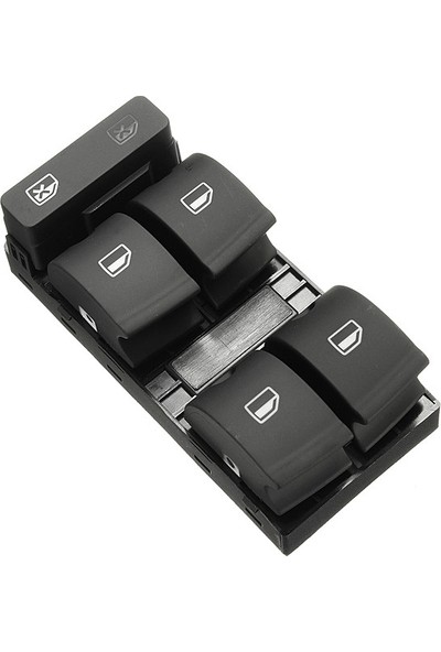 Wolcar Audi A4 Cam Açma Düğmesi Dörtlü