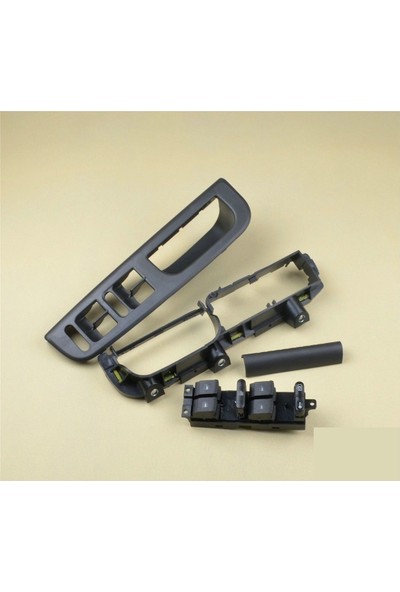 Wolcar Volkswagen Bora Sol Cam Düğme Çerçeve 4 Lü Takım