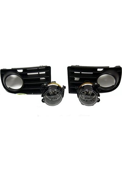 Wolcar Volkswagen Golf 5 Sis Farı Ve Sis Farı Çerçevesi Sağ + Sol Set