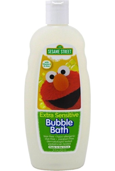 Sesame Street Extra Gentle Banyo Köpüğü 473 ml Sesame Street Extra Gentle Banyo Köpüğü 473 ml