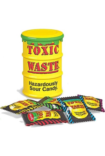 Toxic Waste Hazadously Ekşi Şeker 42 gr