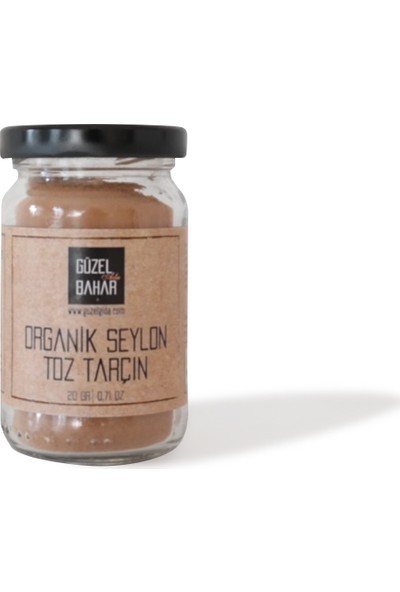 Organik Seylon Toz Tarçın 35 gr