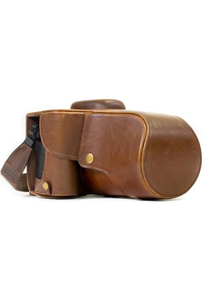 MegaGear Canon EOS T6s, 760D, 8000D Suni Deri Kamera Çantası