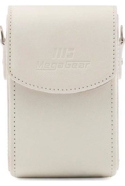 MegaGear Canon G7 X, G7 X Mark III Suni Deri Dikey Kamera Çantası MegaGear Canon G7 X, G7 X Mark III Suni Deri Dikey Kamera Çantası