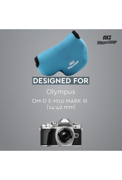 Megagear MG1356 Olympus Om-D E-M10 Mark Iıı (14-42Mm) Neopren Kamera Kılıfı