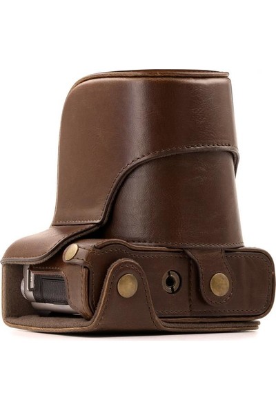 MegaGear Fujifilm X-A5, A3, A2, X-A1, M1 Suni Deri Kamera Çantası MegaGear Fujifilm X-A5, A3, A2, X-A1, M1 Suni Deri Kamera Çantası