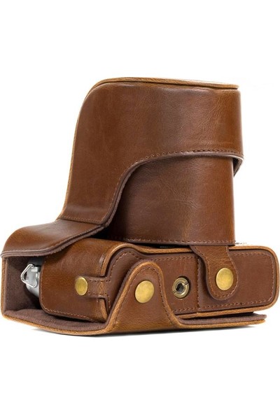 MegaGear Fujifilm X-T10, X-T20, X-T30 Suni Deri Kamera Çantası MegaGear Fujifilm X-T10, X-T20, X-T30 Suni Deri Kamera Çantası