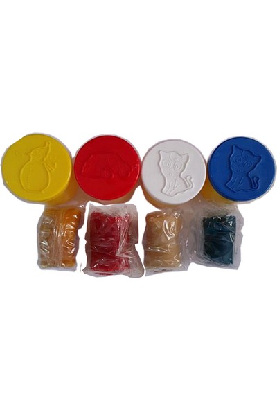 10 Parmak 4 Renk Mini Oyun Hamuru 10 Parmak 4 Renk Mini Oyun Hamuru