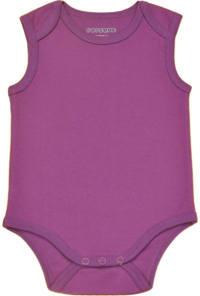 Popique Organics Mor Organik Kolsuz Body Popique Organics Mor Organik Kolsuz Body