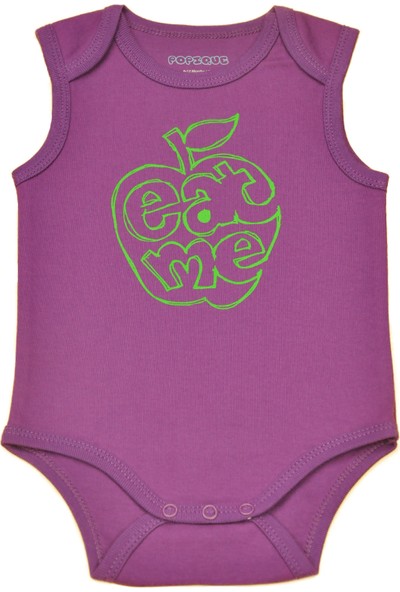 Popique Organics Eat Me Kolsuz Mor Organik Body Popique Organics Eat Me Kolsuz Mor Organik Body