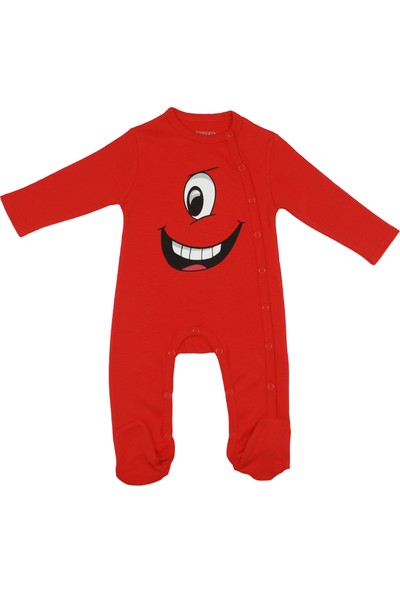 Popique Organics Twinker Kırmızı Organik Tulum Popique Organics Twinker Kırmızı Organik Tulum