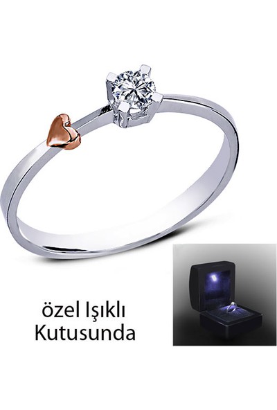 Ejoya 0,12 Ct Tektaş Pırlanta Yüzük Tkp051