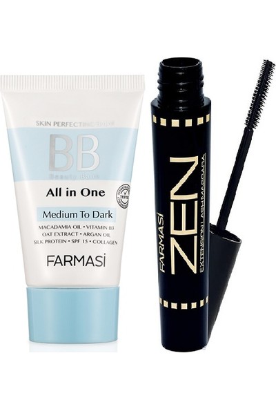 Farmasi Bb Krem Ortadan Koyuya 50 ml + Zen Maskara 8 ml