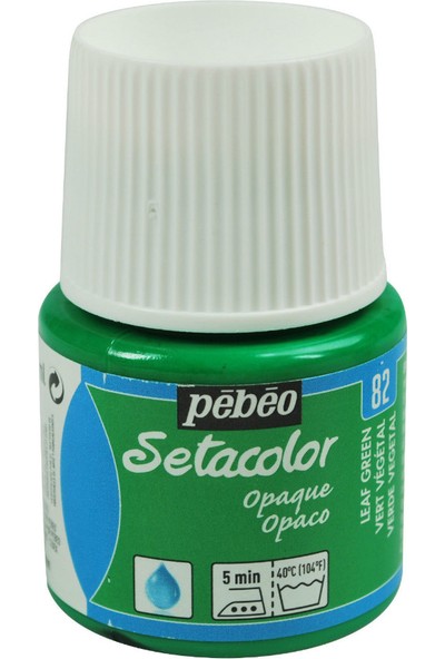 Pebeo Setacolor Opak Kumaş Boyası 45Ml N:82 Leaf Green Pebeo Setacolor Opak Kumaş Boyası 45Ml N:82 Leaf Green