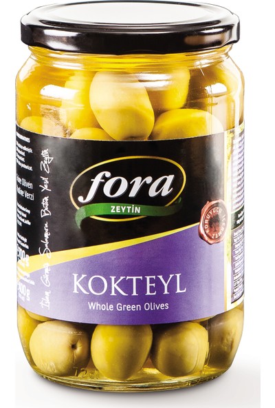 Fora Zeytin Domat Kokteyl Yeşil Zeytin 400 gr Fora Zeytin Domat Kokteyl Yeşil Zeytin 400 gr