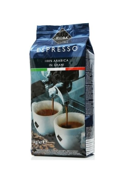 Rioba Espresso Platinum Arabica Çekirdek Kahve 1 kg Rioba Espresso Platinum Arabica Çekirdek Kahve 1 kg