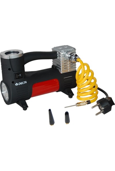 Delta Elektrikli Top Pompası - Mini Kompresör (Işıklı) Delta Elektrikli Top Pompası - Mini Kompresör (Işıklı)