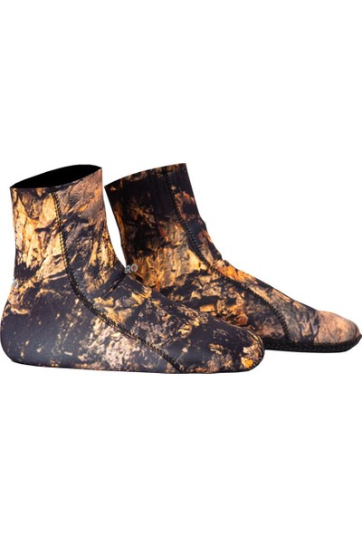 Subzero Stone 3mm 3D Brown Kamuflaj Jarse Dalış Çorabı Subzero Stone 3mm 3D Brown Kamuflaj Jarse Dalış Çorabı