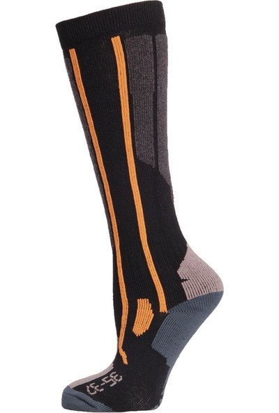 Panthzer Ski Kadın Çorap Siyah/Kırmızı Panthzer Ski Kadın Çorap Siyah/Kırmızı