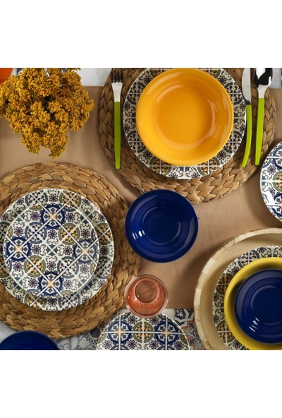 Kütahya Porselen Nano Ceram 24 Parça Yemek Takımı 89030