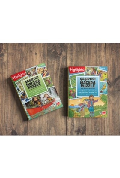 Highlights Şaşırtıcı Macera Puzzle 2'Li Set